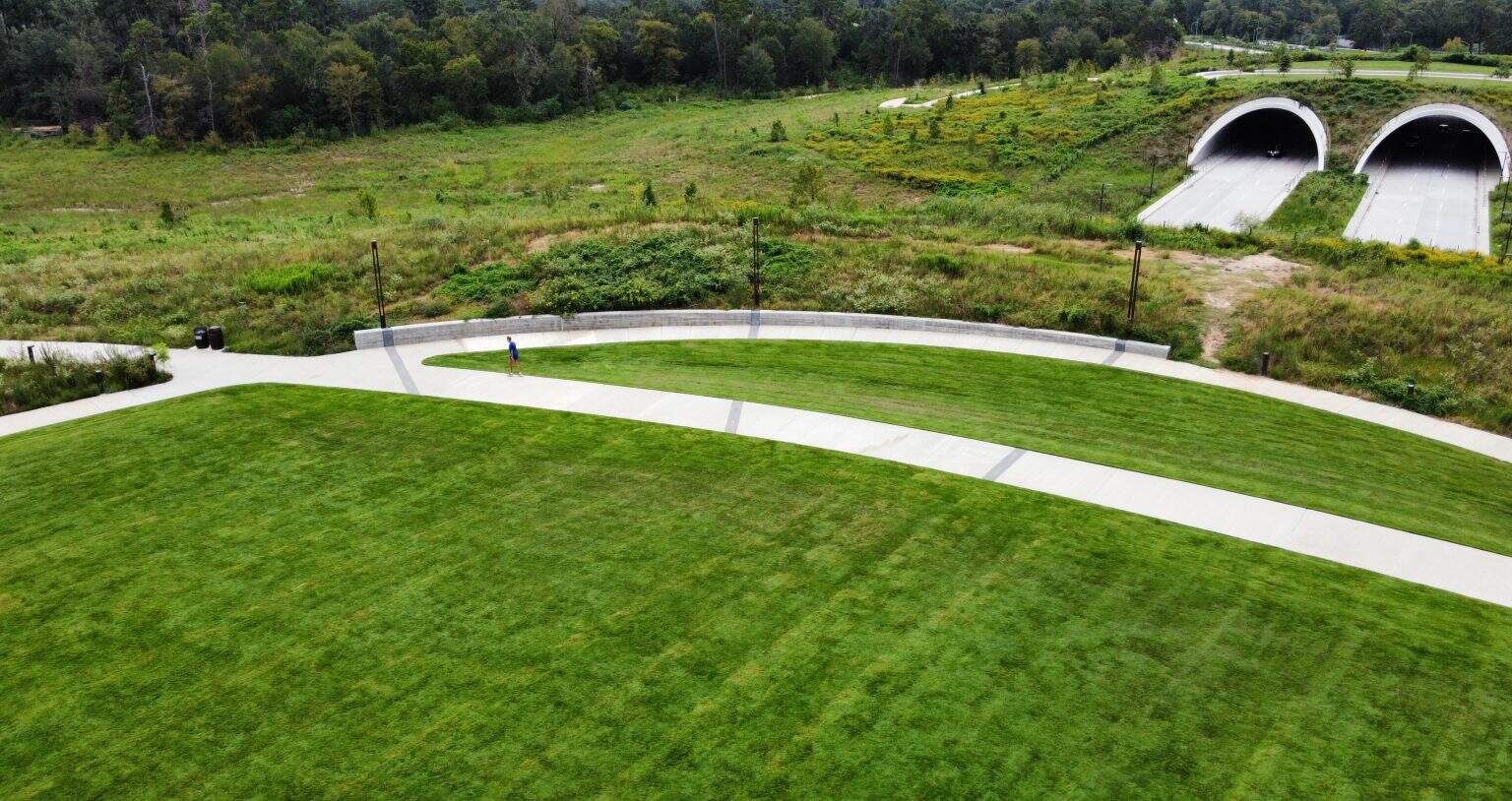 Kinder Land Bridge | Iconic Prairie Bridge at Memorial Park